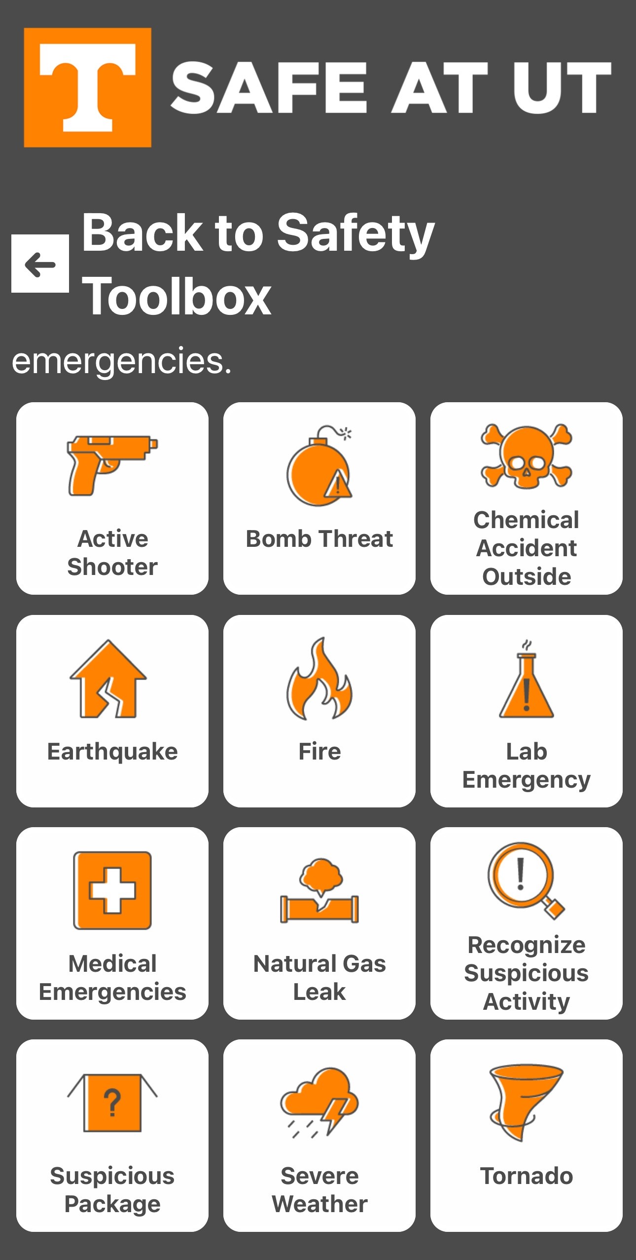 Campus Safety App | Emergency Management
